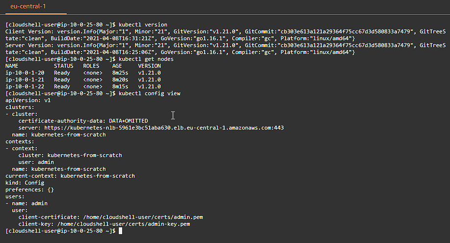Building A Kubernetes Cluster On Aws From Scratch Craig Newton