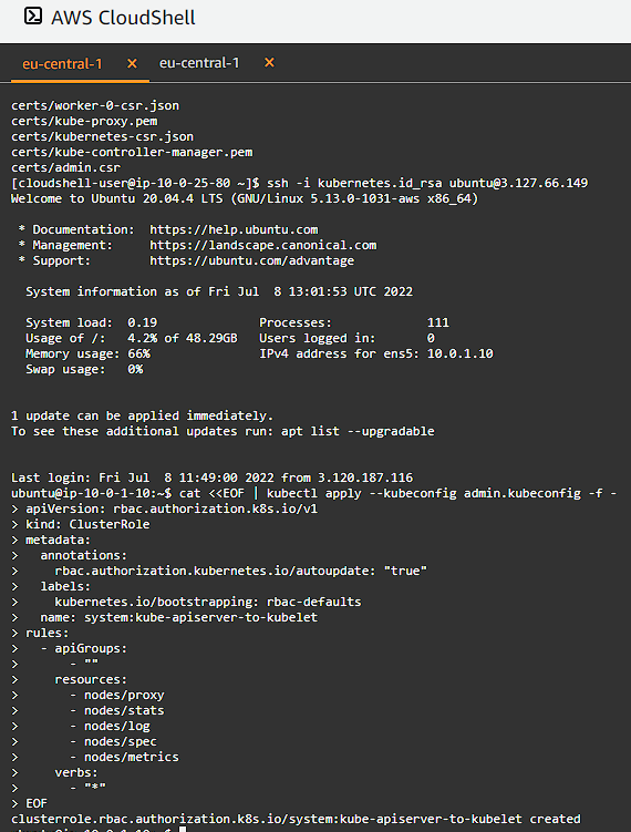 Building A Kubernetes Cluster On Aws From Scratch Craig Newton